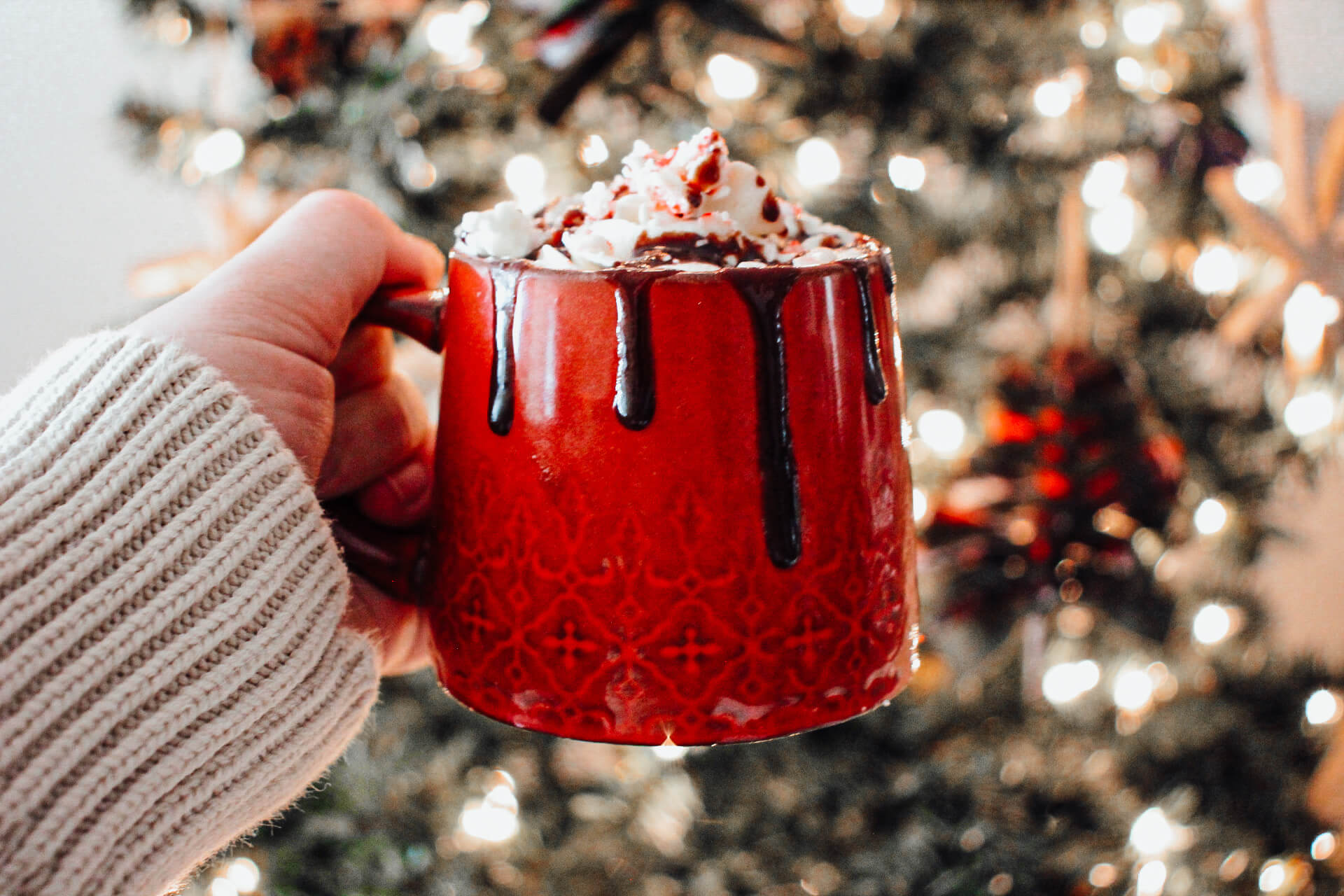 Easy Homemade Peppermint Mocha Coffee - The Simple Homeplace