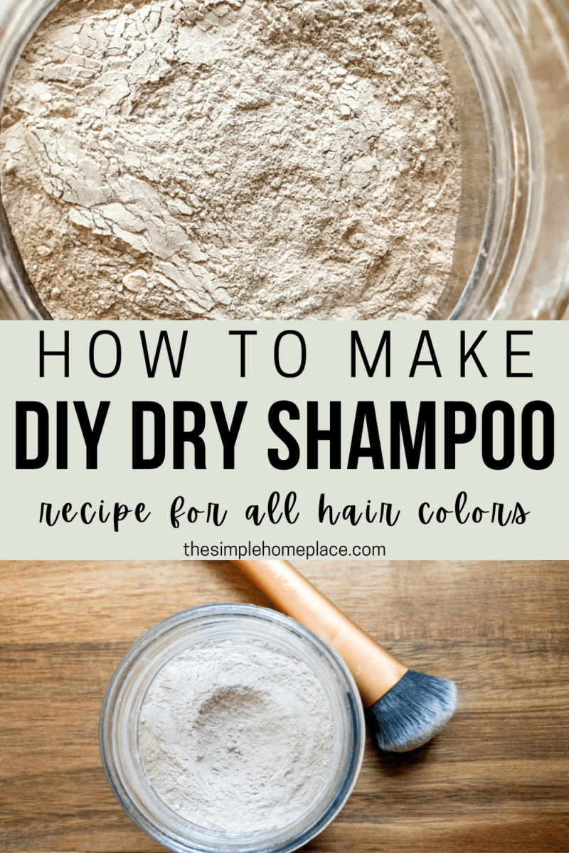 How to Make DIY Dry Shampoo - The Simple Homeplace