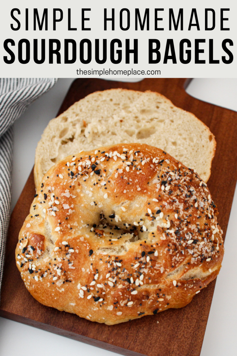 How to Make Sourdough Bagels from Scratch - The Simple Homeplace